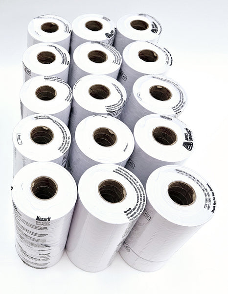 Monarch 1105, 1107 & 1110 Case of White Labels (15 Sleeves) - 000542 ...