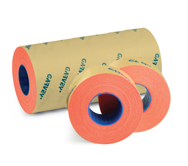 Garvey 22-66, 22-77, 22-88 & 22 Promo Fluorescent Red Labels (9 Rolls ...