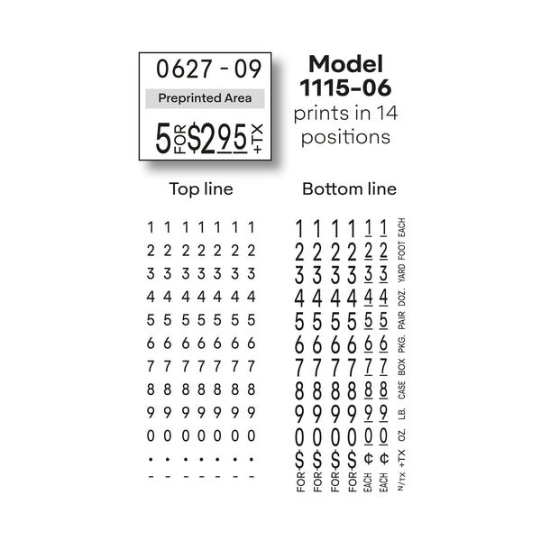Monarch 1115-06 Label Gun – Image Supply