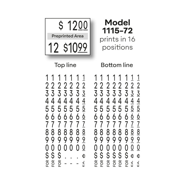 Monarch 1115-72 Label Gun – Image Supply